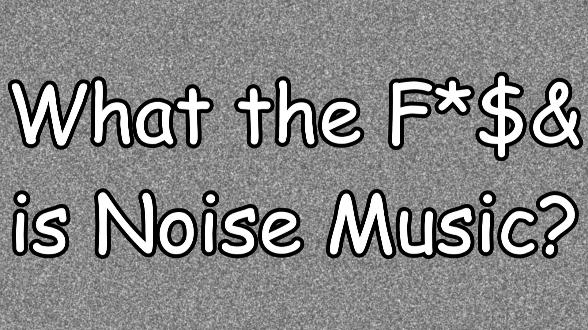HISTORY Of Noise Music mediateletipos 